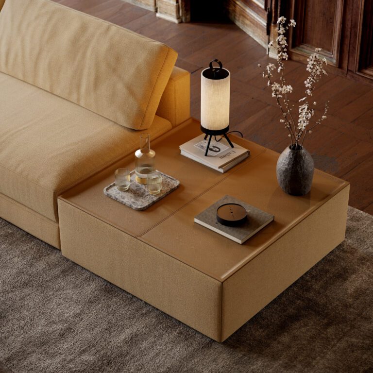 Edward Modular Sofa Just Got Smarter: Discover New Accessories